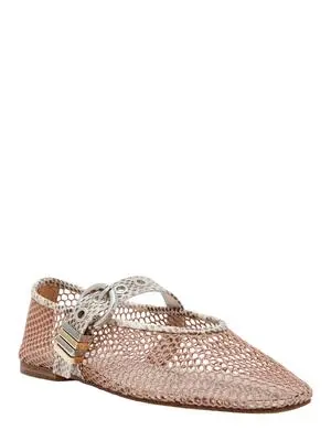 Steve Madden Lucia Mary Jane Flat - Blush Multi