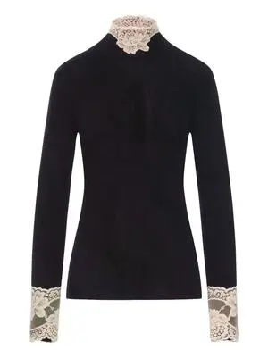 Valentino Garavani Cashmere Sweater - Black