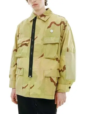 OAMC Camouflage-print Bomber Jacket - Yellow