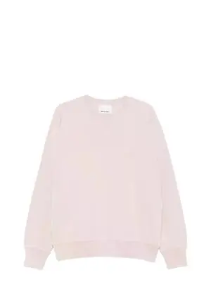 MARANT Logo-embroidered Crew-neck Sweatshirt - Pink