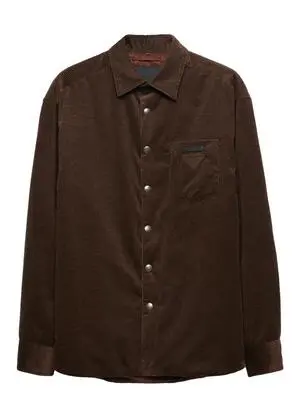 Prada Corduroy Shirt - Ebony