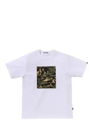 A BATHING APE Mixed 1st Camo Legacy Tee Shirt - White