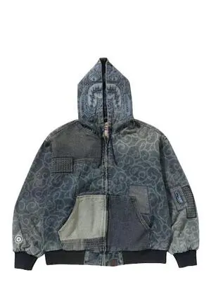 A BATHING APE Cloud Camo Jacquard Upcycled Active Jacket