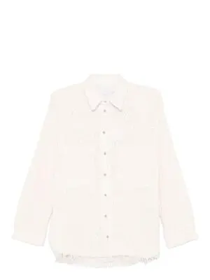 IRO PARIS Solaria Tweed Shirt - Pink