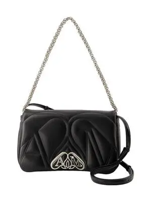 Alexander McQueen The Seal Small Bag - Black