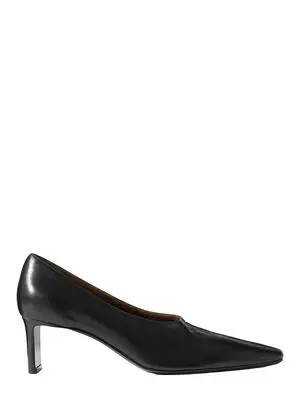 Khaite Cecilia Leather Pumps - Black