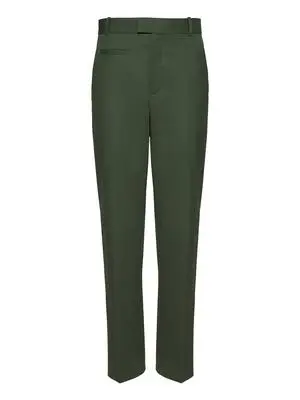 ORIANE 1986 Wool-Blend Wide-Leg Trousers