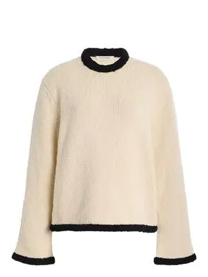 BY MALENE BIRGER Siena Contrast Sweater - Black,white