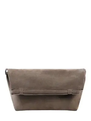 Janessa Leoné Auden Convertible Suede Clutch - Taupe