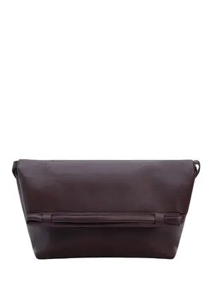 Janessa Leoné Auden Convertible Leather Clutch - Burgundy