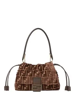 Fendi Mamma Baguette Medium Brown