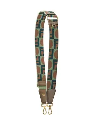 Fendi Adjustable Jacquard Shoulder Strap - Multicolour