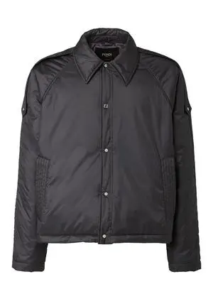 Fendi Single-breasted Blouson - Black