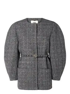 Fendi Tweed Blouson - Grey
