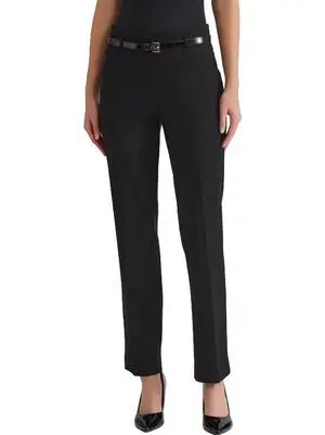 KASPER Belted Bootcut Trousers