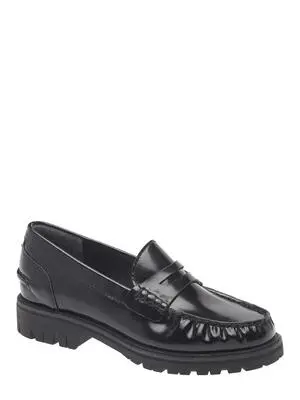 Rag & Bone Lug Sole Penny Loafer - Black