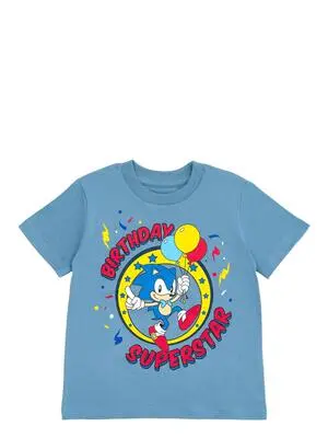 SEGA Birthday T-shirt - Blue/ Birthday