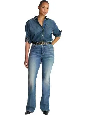 MADEWELL The Petite Curvy Vintage Flare Jean