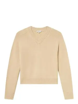 A.L.C. Calven Cashmere V-Neck Sweater