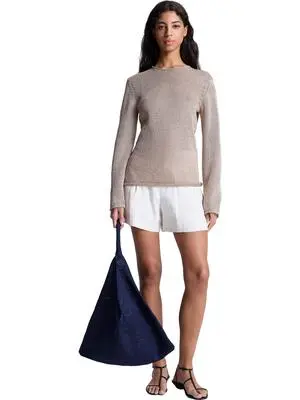 A.L.C. Charles Stretch Linen Short