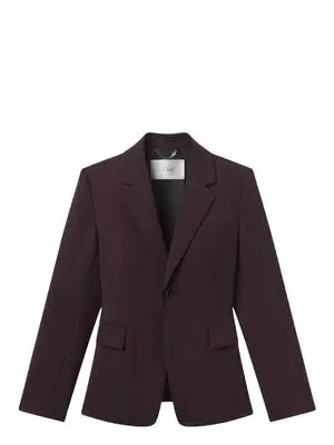 A.L.C. Elza Tailored Blazer - Deep Plum