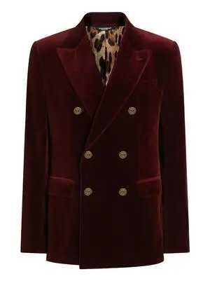 Dolce & Gabbana Double-breasted Jacket - Bordeaux