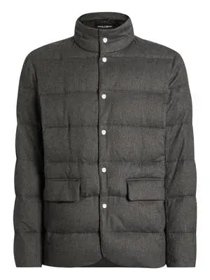 Dolce & Gabbana Cotton Padded Jacket - Grey
