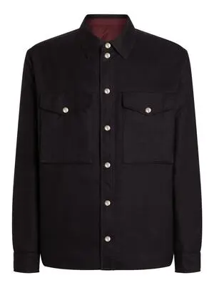 Dolce & Gabbana Reversible Flannel Shirt Jacket - Multicolor