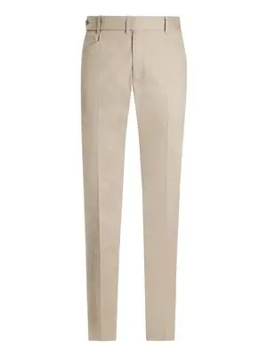 Dolce & Gabbana Cotton Gabardine Cargo Trousers - Beige