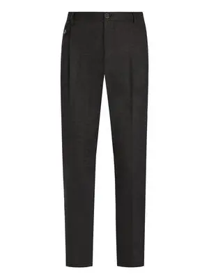 DOLCE & GABBANA Wool Jersey Trousers