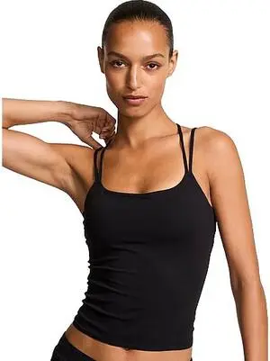 Victoria's Secret Vsx Elevate™ Strappy Tank Top - Black