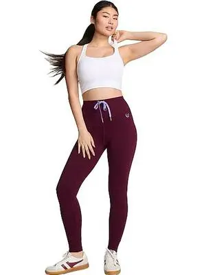 Pink Relay Fitted Jogger Leggings Purple
