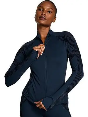 Victoria's Secret VSX Elevate™ Redefined Contours Full-Zip Jacket Blue