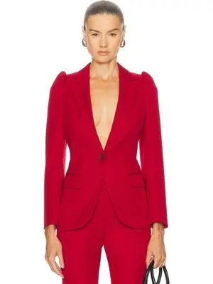 Alexander McQueen Tailored Jacket - Crimson