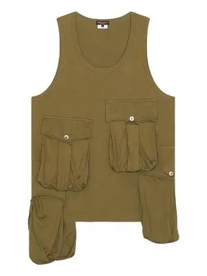 Comme Des Garçons Pocket Tank - Khaki 2