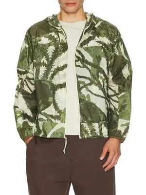 Nike Windproof Cindercone Jacket - Light Khaki  Mosswood Brown  & Summit Wh