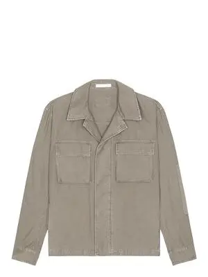 Helmut Lang Garment Dyed Utility Jacket - Stone