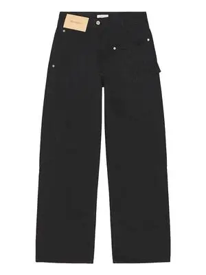 JW Anderson Twisted Workwear Jeans - Black