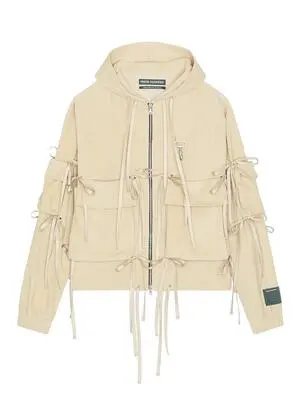 Reese Cooper Corduroy Modular Pocket Hooded Jacket - Khaki