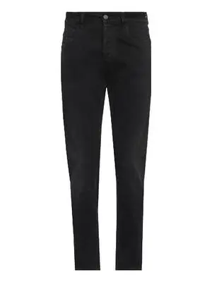 LARDINI Tapered Jeans With Five Pockets - Black