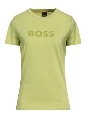 BOSS Logo-print Jersey T-shirt - Green