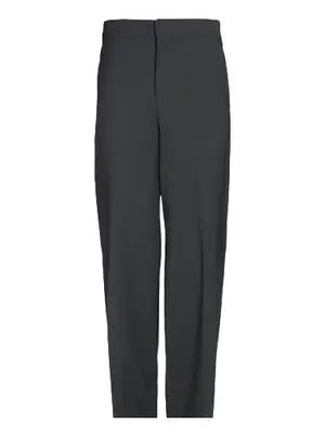 Givenchy Straight Leg Wool Blend Pants - Grey