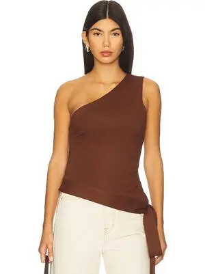 LOVERS AND FRIENDS Cecilia Top - Brown