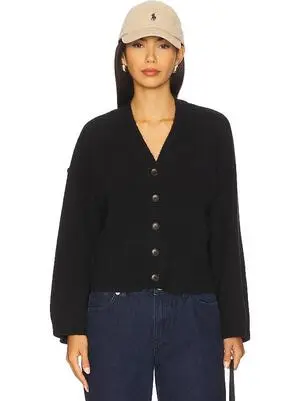 Free People Cool Of The Night Cardi - Black