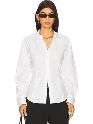 HEVRON Drexel Shirt - White