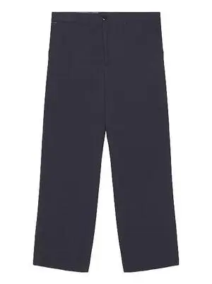 Scotch & Soda Yarn-dyed Baggy Pants - Sky Captain Blue