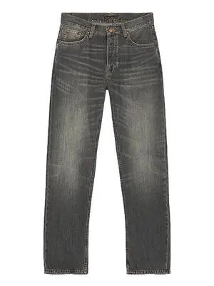 Nudie Jeans Rad Rufus Jeans - Grey Crosshatch