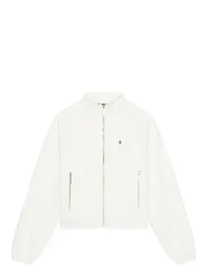 MADFRENZY Striped Track Jacket - White