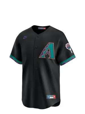 Nike Randy Johnson Arizona Diamondbacks Cooperstown Mlb Limited Jersey - Black
