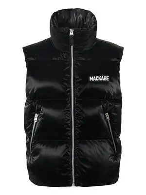 Mackage High-gloss Down Vest - Black